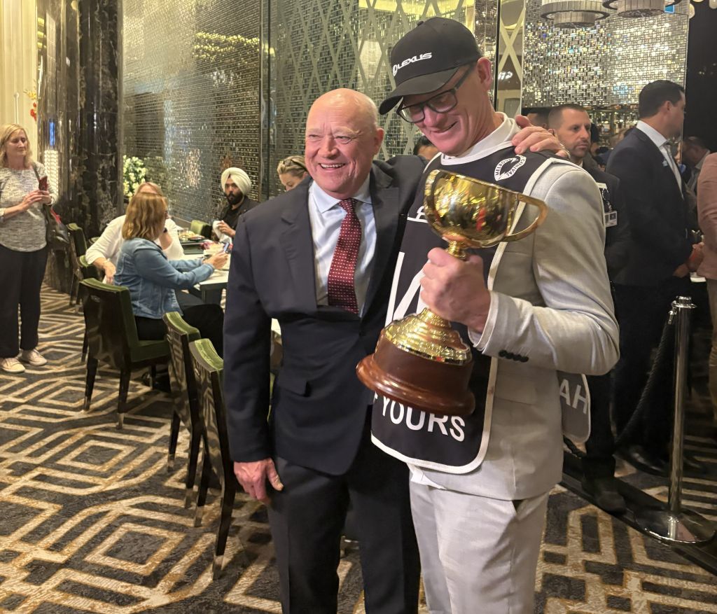 From the trots to Melbourne Cup glory, James is on top of the world ...