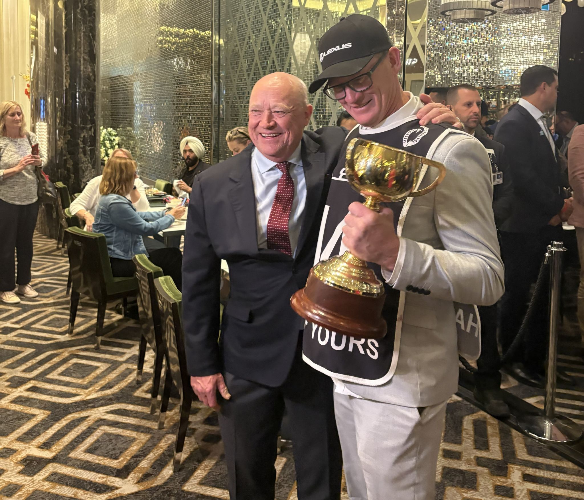 From the trots to Melbourne Cup glory, James is on top of the world ...